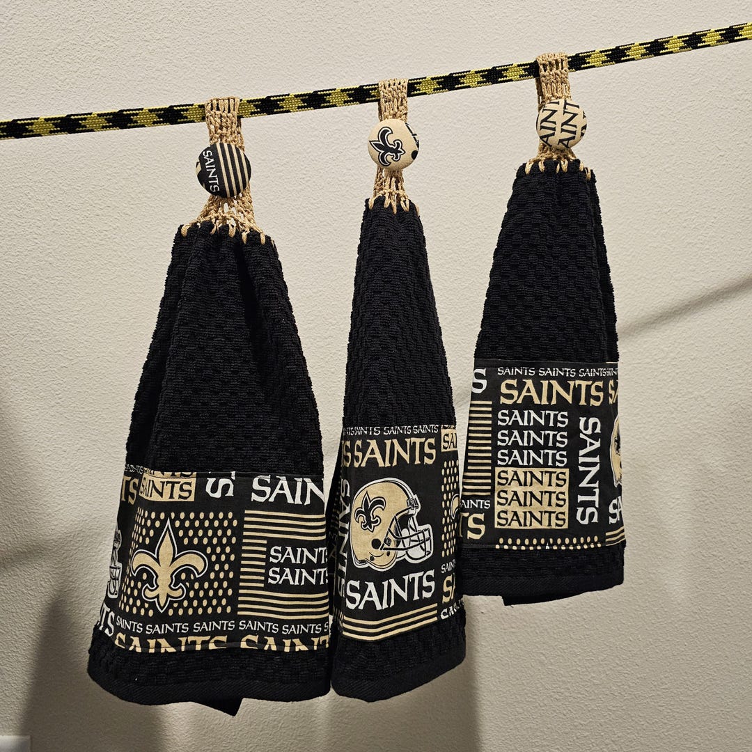 NFL New Orleans Saints Tailgate Hand Towels - Etsy