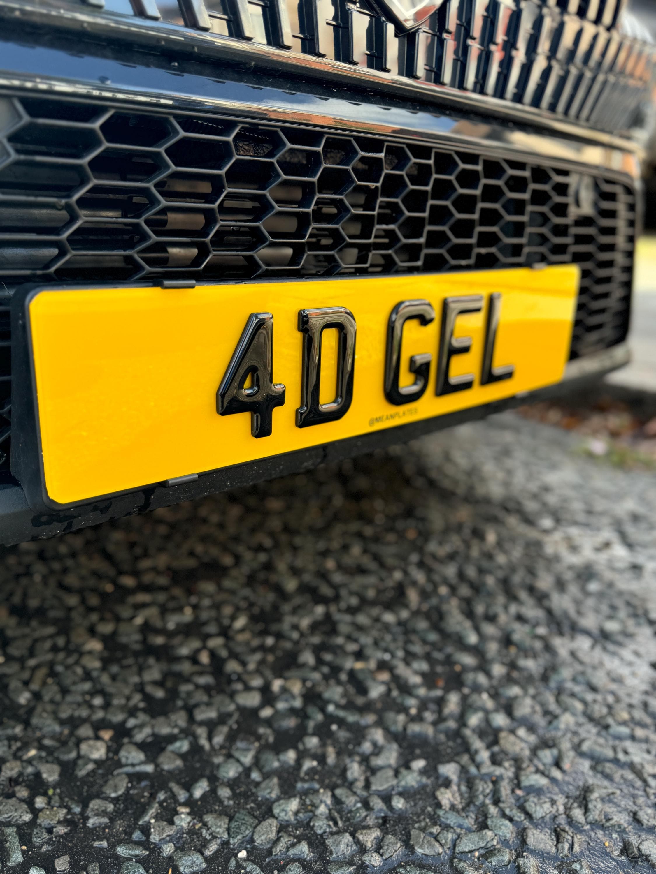 Custom Car Number Plates: Legal & Show Styles Available! - Etsy UK