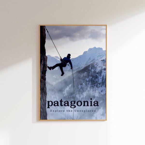 Mountain Poster - Etsy