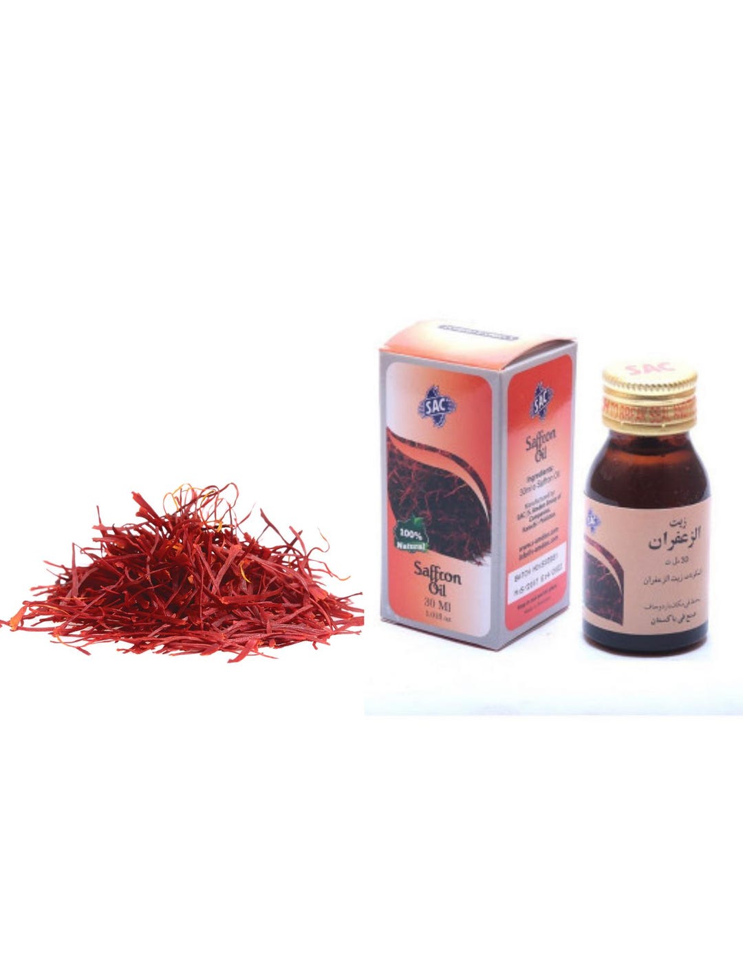 Best Seller Premium Quality Saffron Oil - Pure & Natural Saffron for ...