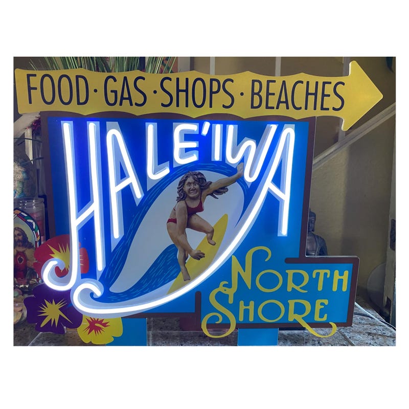 Wooden Hawaii Signs - Etsy