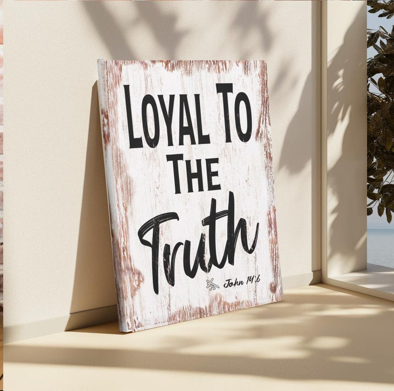 Yoke Up™ Christian Wall Art | Bible Verse Canvas Print | Faith-based ...