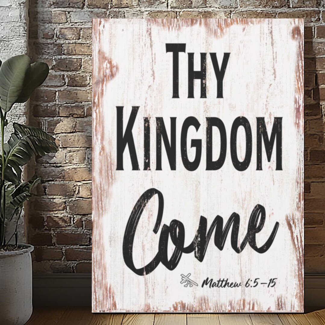 Yoke Up™ Christian Wall Art | Bible Verse Canvas Print | Faith-based ...