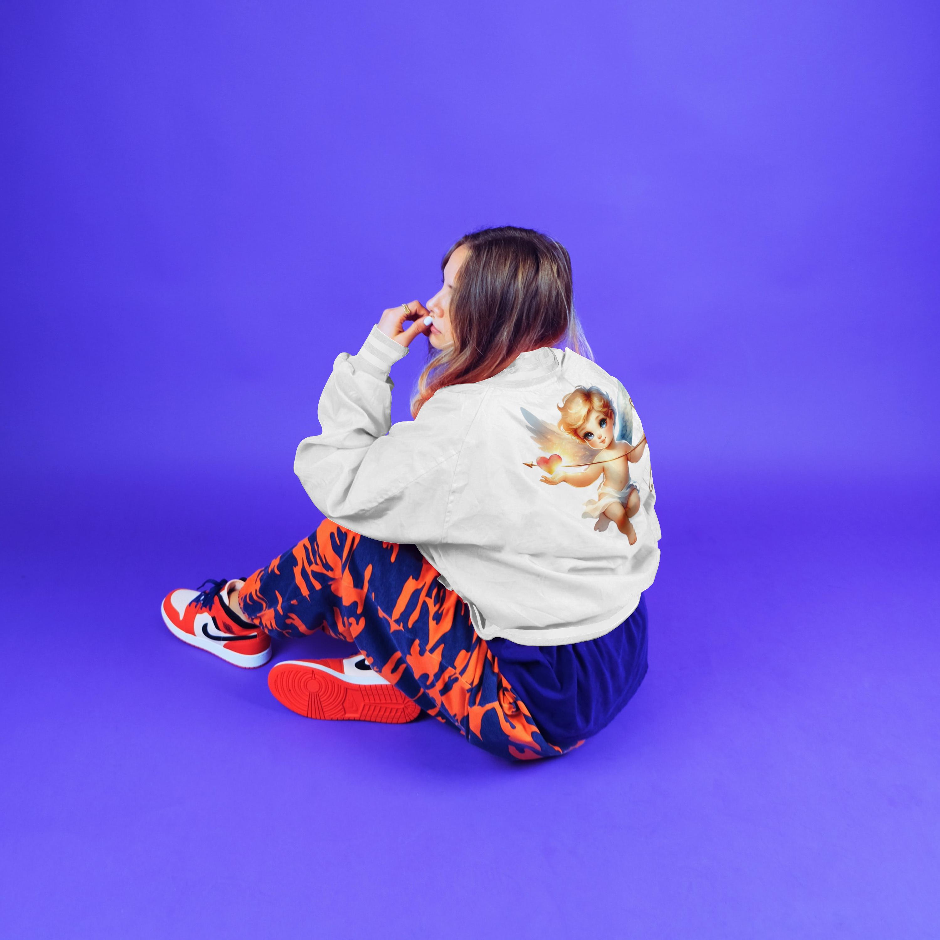 Whimsical Watercolor Cupid Clipart, Valentine’s PNG for Crafts, Digital ...