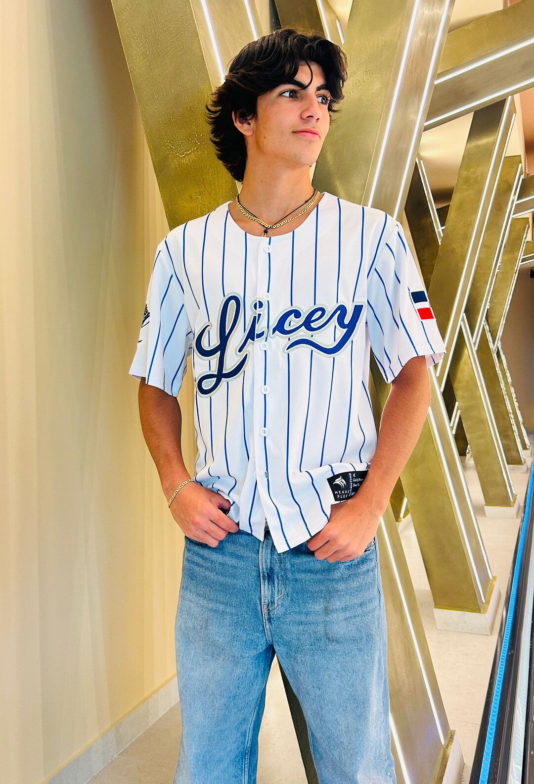 Licey Baseball Jersey: Dominican Republic Fan Edition With 3D ...