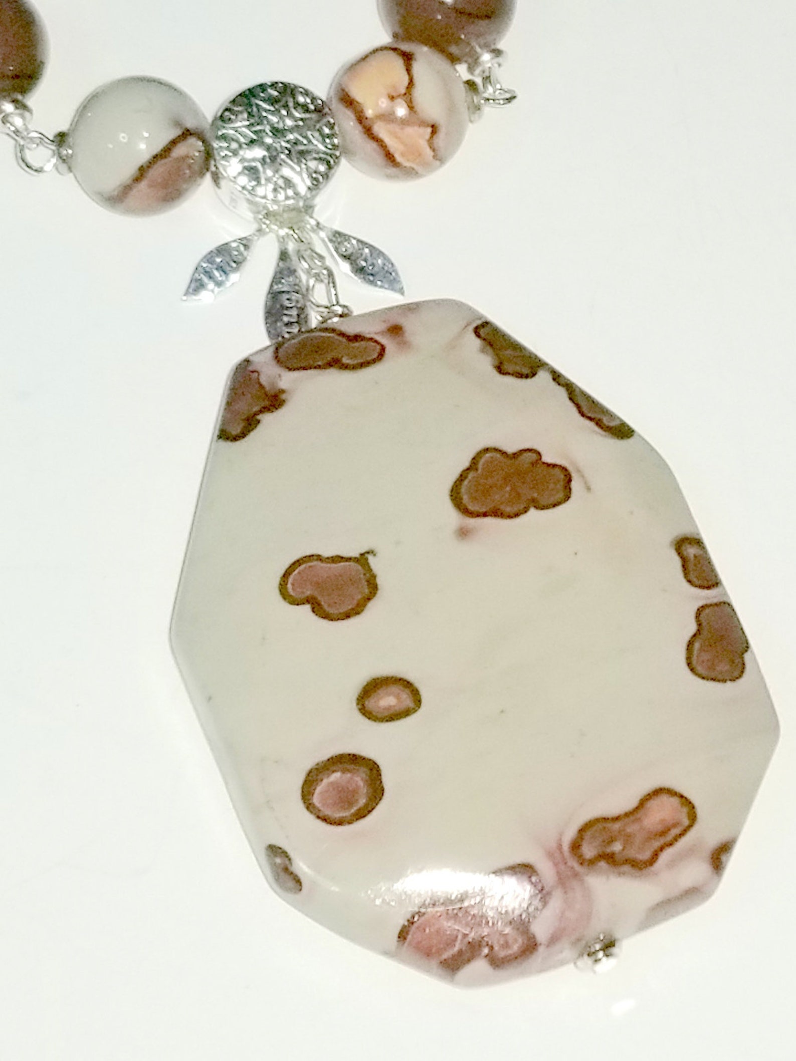 Apache Jasper Necklace With Chohua Jasper Pendant MARKED DOWN - Etsy