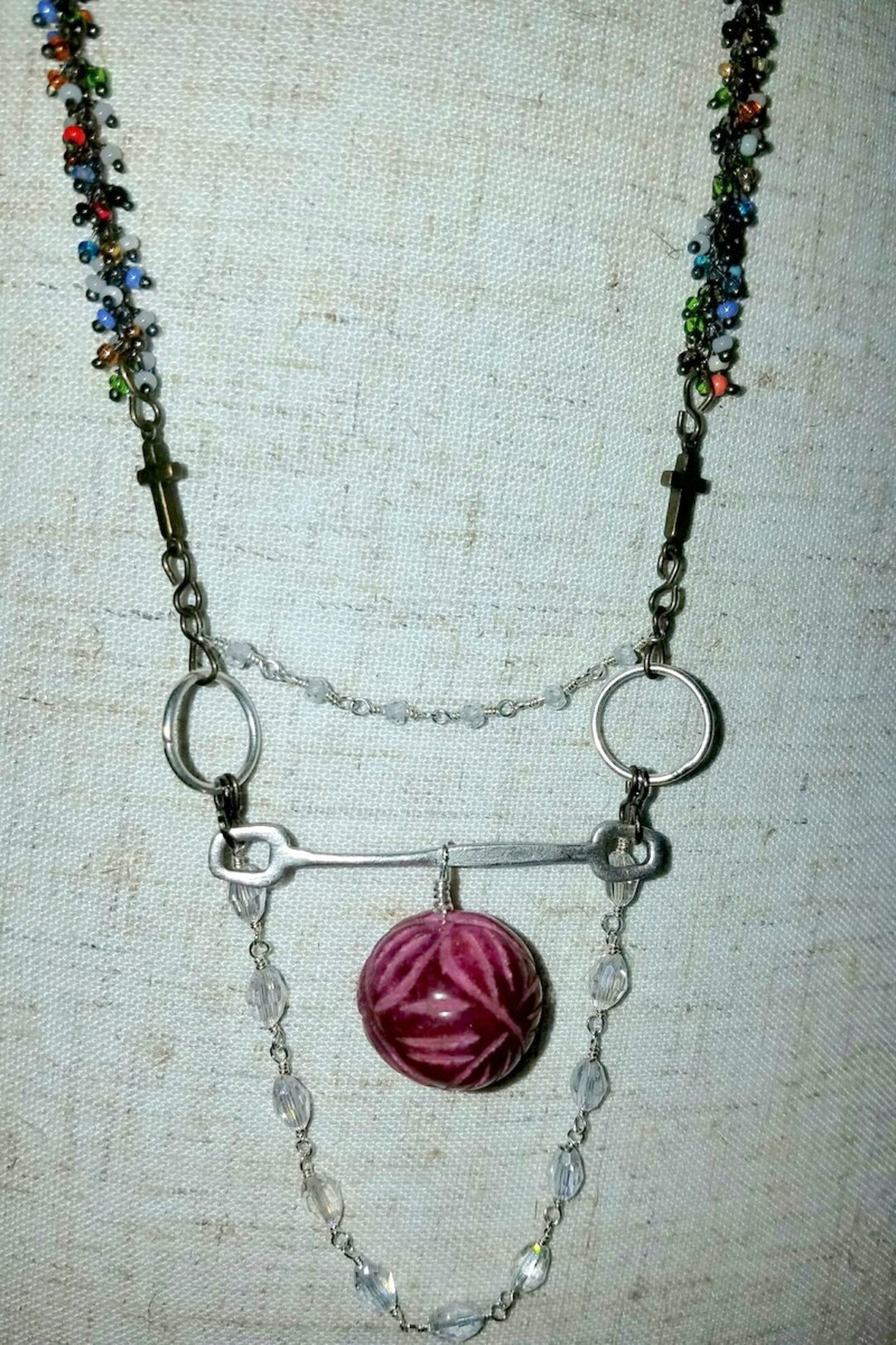 Two Small Chains and One Long One. - Etsy