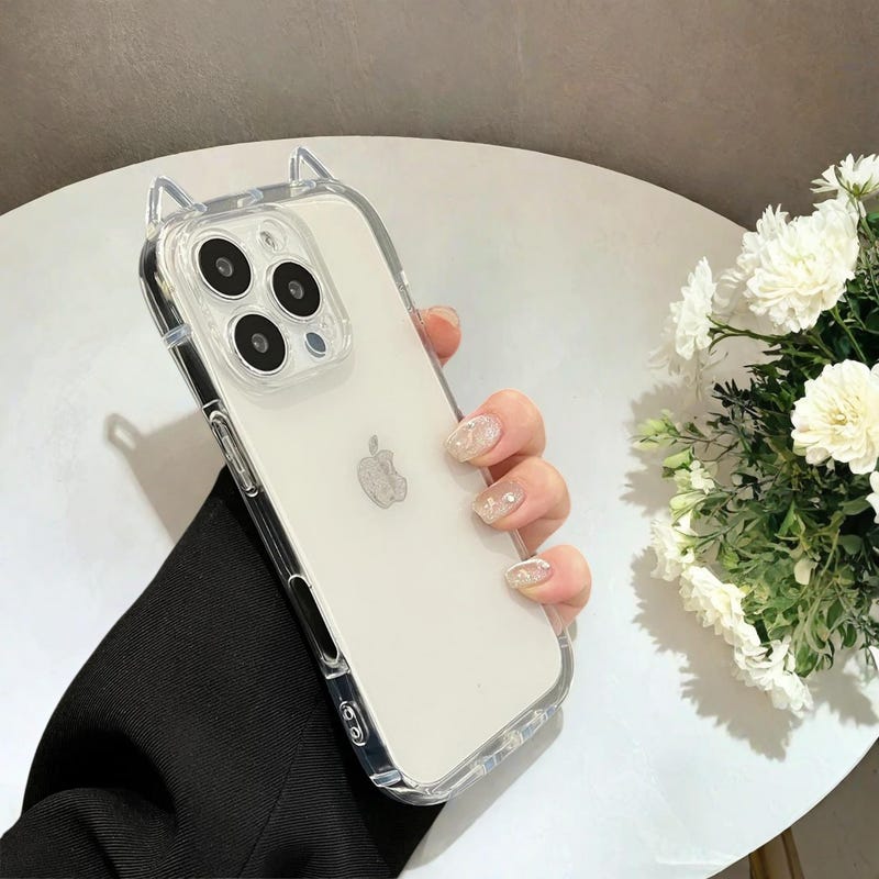 Cute Cat Phone Case - Etsy