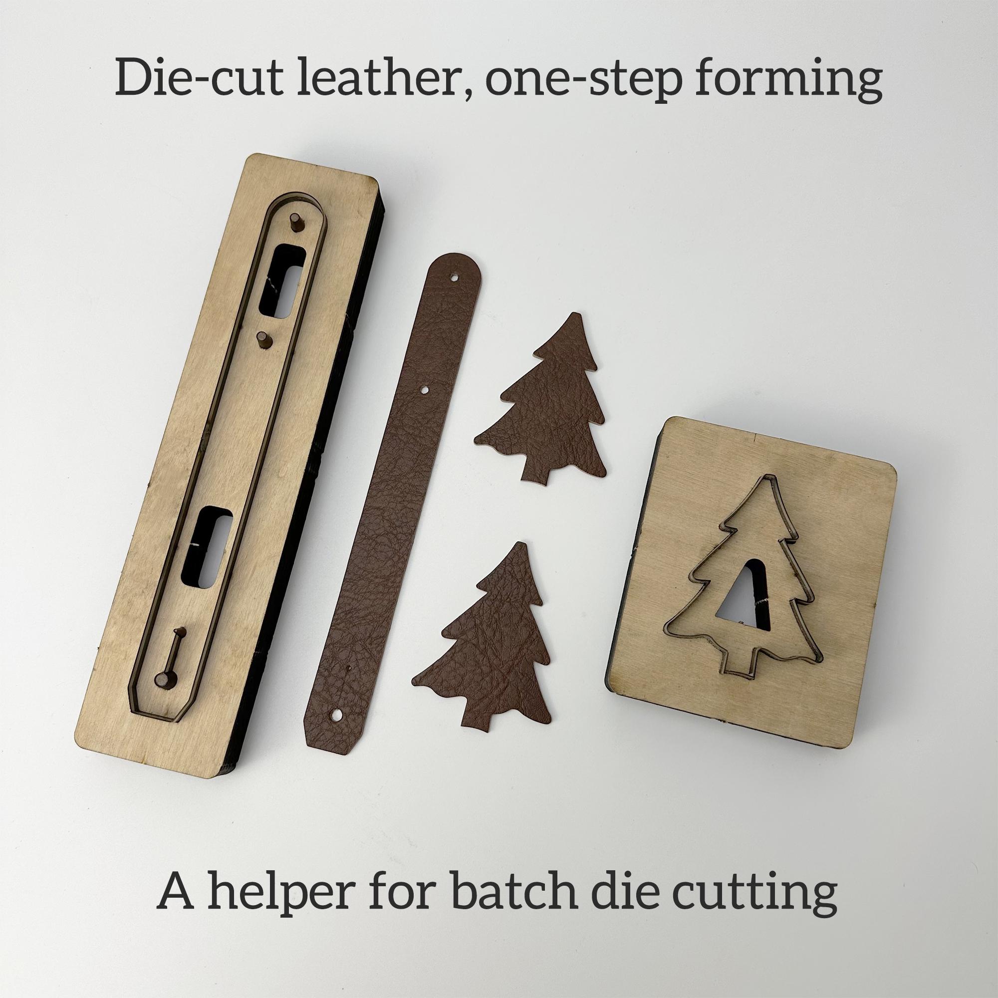 Leather Card Holder Die Cutting Knife, DIY Precision Leather Punching ...