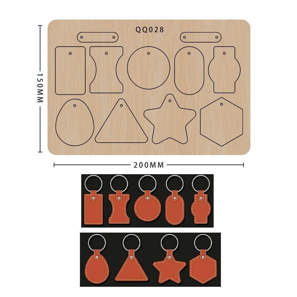 Keychain Tagsleather Cutting Diesteel Rule Metal Die Cutterleather Die ...