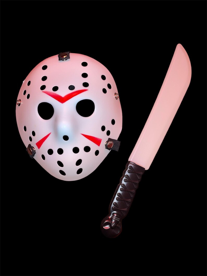Jason Voorhees Hockey Jersey Costume Friday the 13th. Shirt, Mask ...