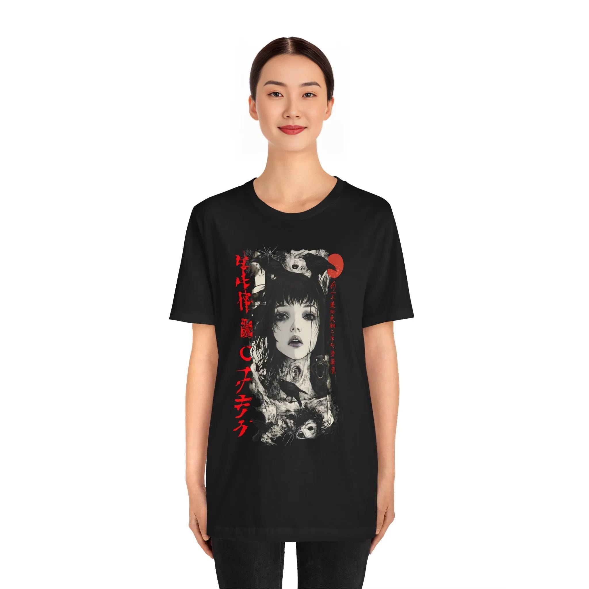 Cursed Wonderland T-shirt Episode IV - Japanese Horror T-shirt, Manga ...