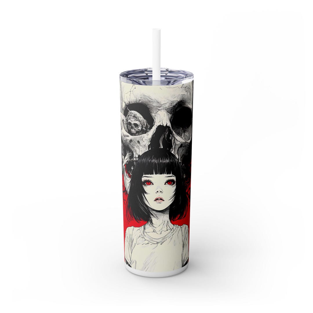 Cursed Wonderland Tumbler - Japanese Horror Tumbler, Manga Anime Cup ...