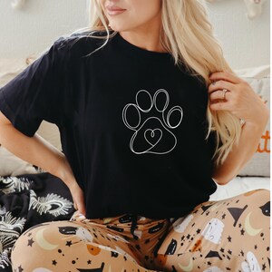 Best Seller Dog Paw Pocket T Shirt, Dog T-shirt, Dog Paw Shirts, Dog ...