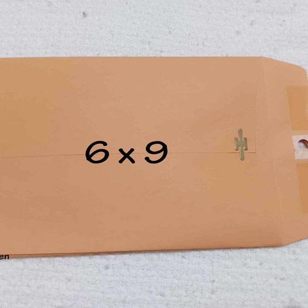 6x9 Envelopes - Etsy