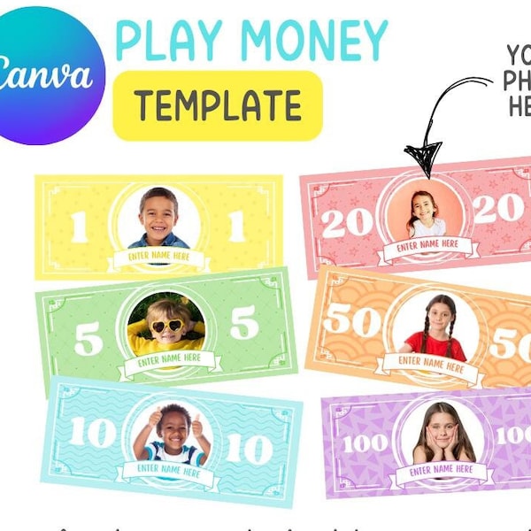 Play Money - Etsy