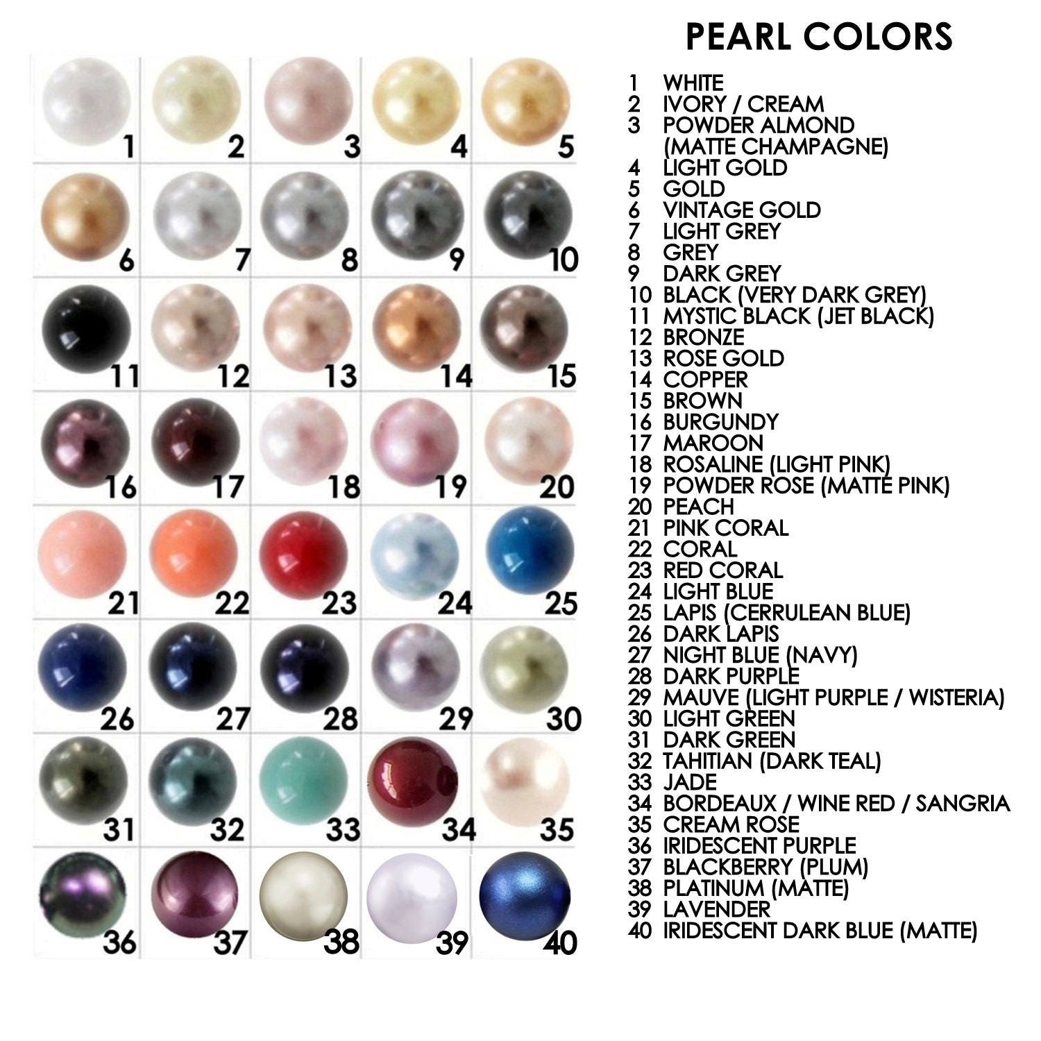 Floating Pearl Necklace Sterling Silver Necklace White Pearl | Etsy