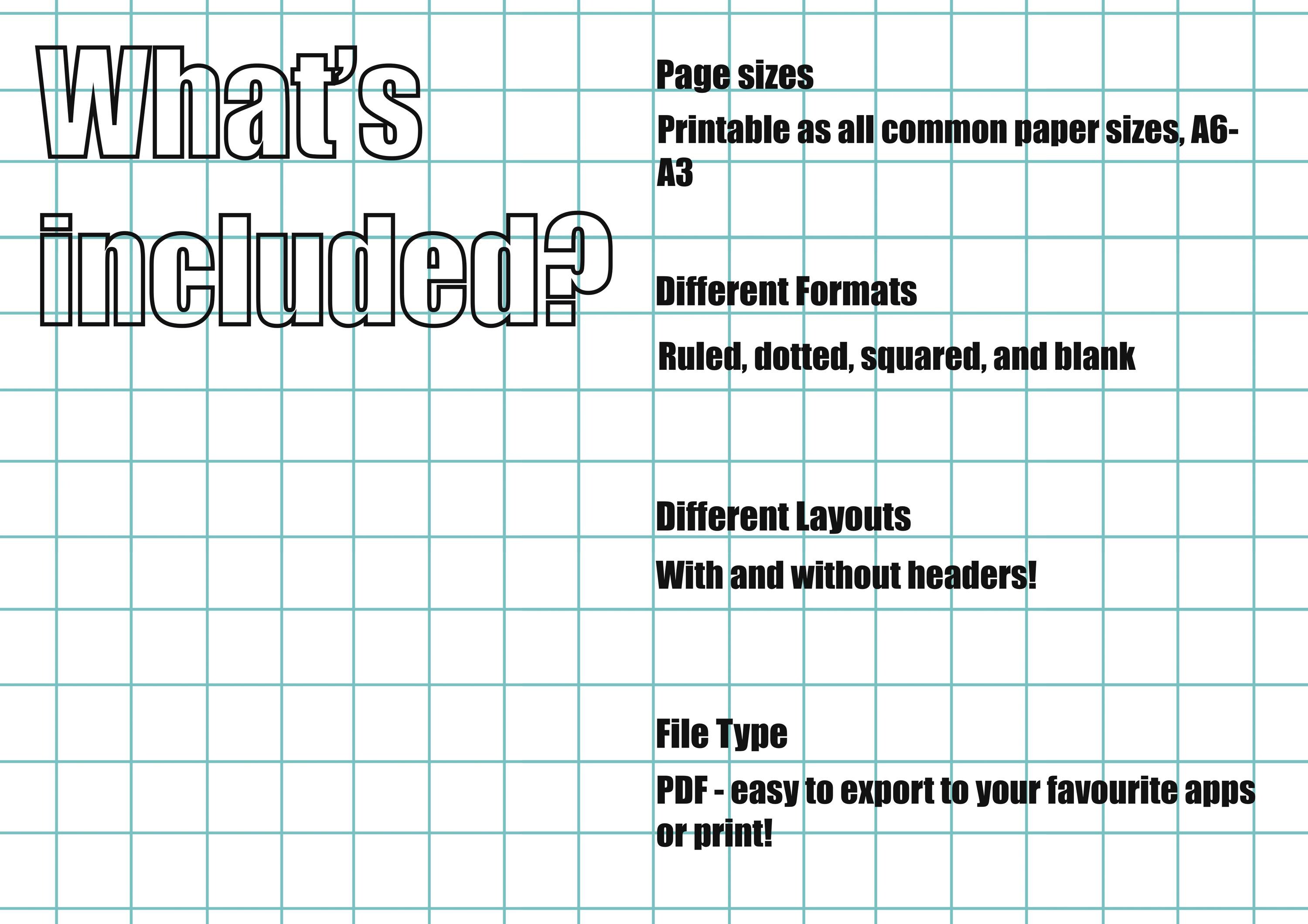 Colourful Cornell Notes Paper Printable, Cornell Method Student Note ...