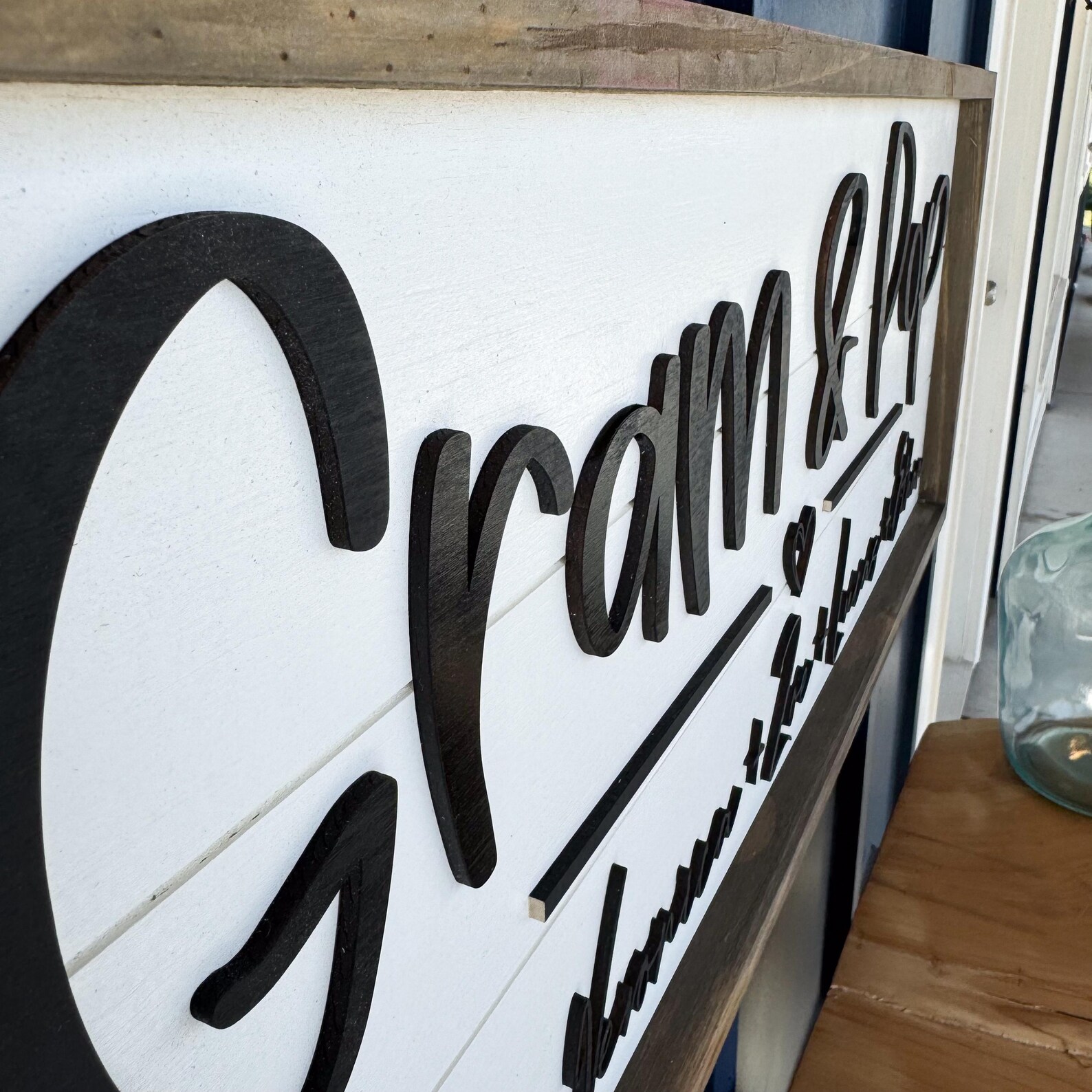 Custom Wood Sign With Children's Names | Personalized Wood Sign | Sign ...
