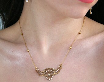 French Bridal Princess rhinestone elegance Paris Style | Etsy