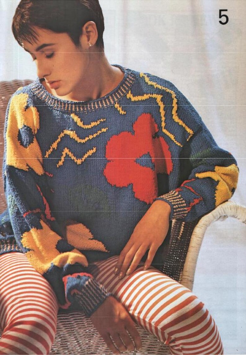 Bond Knitting Machine Patterns. A Book of Patterns for DK and Sport ...