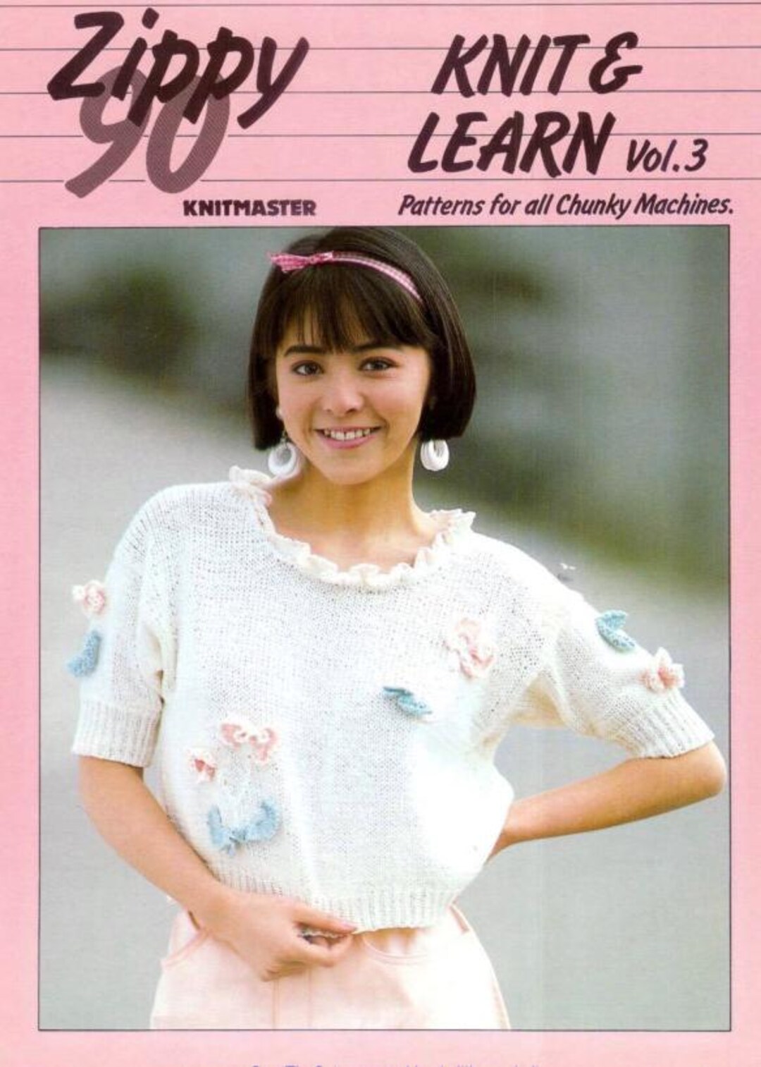Patterns for Bulky Knitting Machine. Zippy 90 Volume 3. A Book of Easy ...