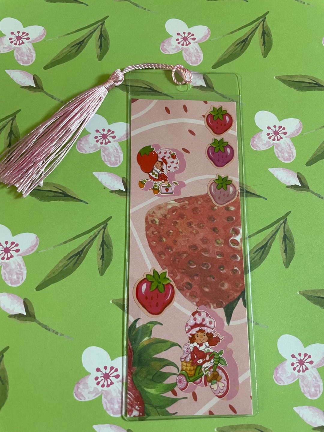 Strawberry Shortcake Bookmark Berry Delivery - Etsy