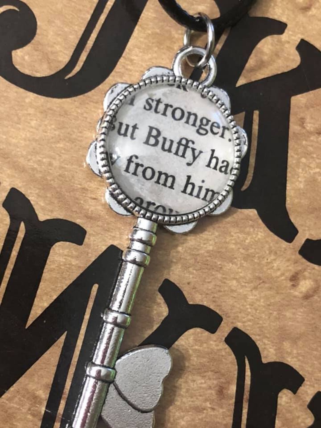 Buffy the Vampire Slayer Key Necklace - Etsy