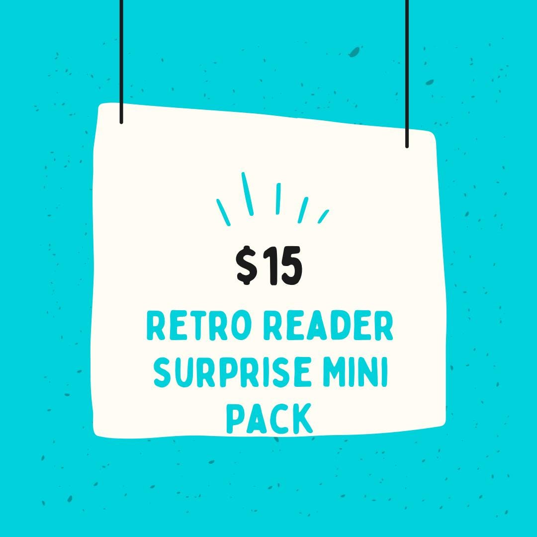 Retro Reader Surprise Mini Pack - Etsy