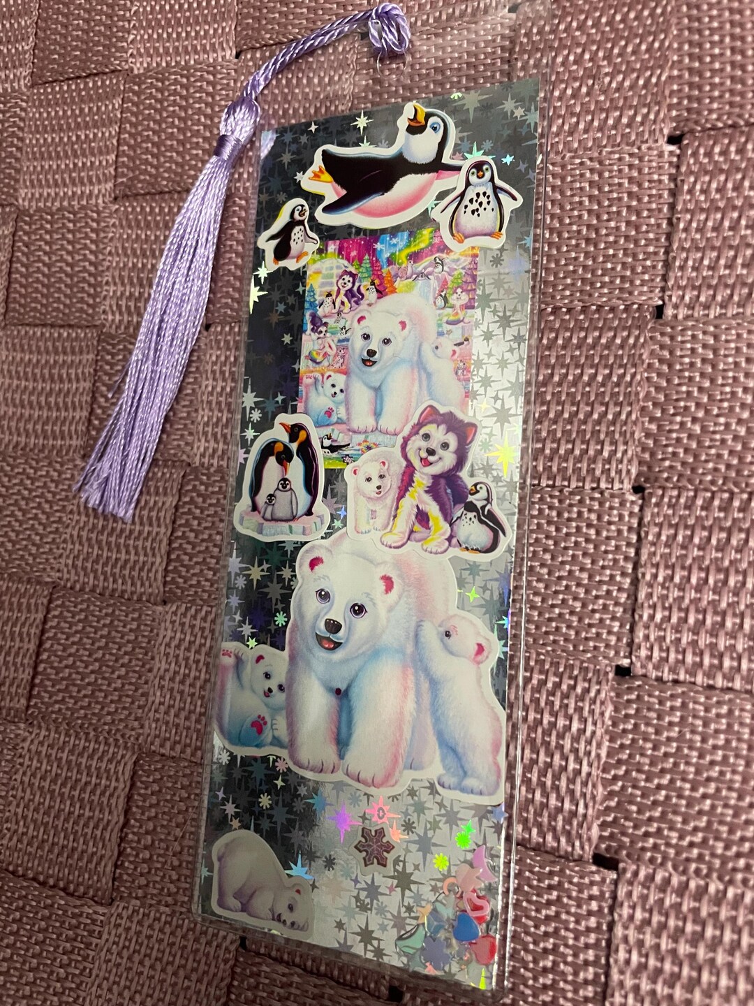 Winter Wonderland | Lisa Frank Bookmark - Etsy