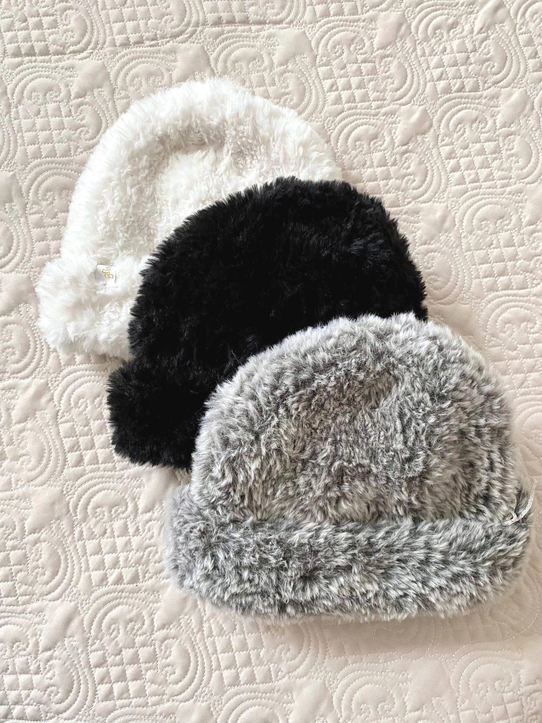 Cozyfaux Fur Hat, Cozy Beanie, Winter Hat, Elegant Hat, Ski Hat - Etsy