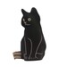 Black Cat Crossbody Bag Sitting Kitty Cute Alternative Fashion - Etsy