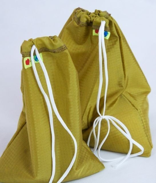 Set 2 Bulk Food Bags Reusable Nylon Drawstring - Etsy