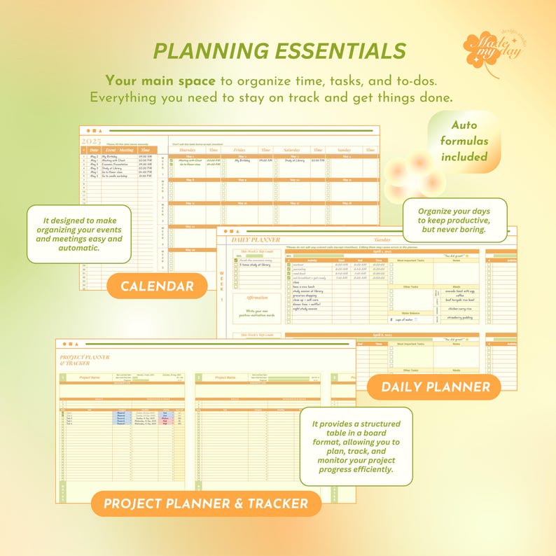 2026 All-in-one Digital Planner: Google Sheets, Budget, Reading ...
