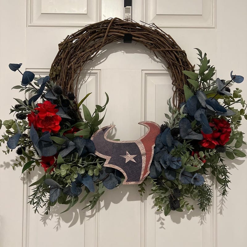 Texas Wreath - Etsy