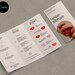 Lip Blush Aftercare Brochure: Permanent Makeup Guide (editable Canva ...