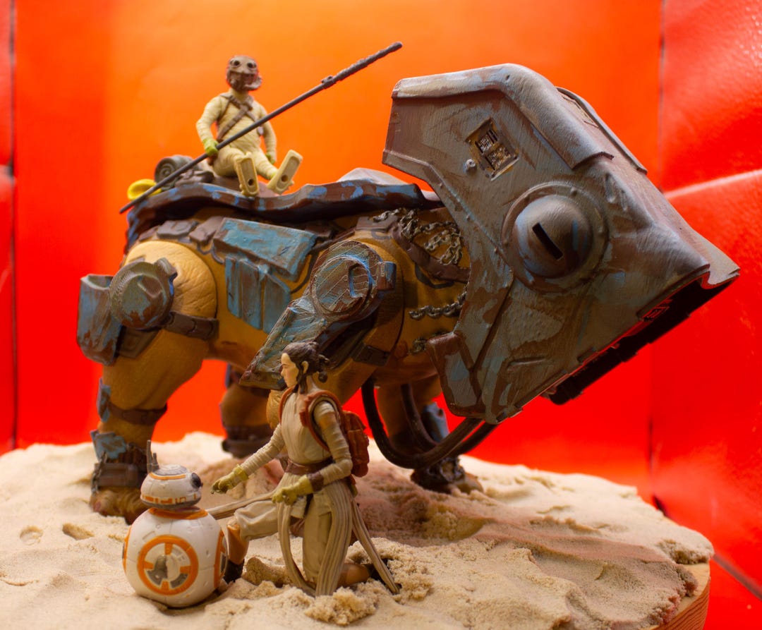 Star Wars Custom Articulated Luggabeast for 3.75inch X1 PC (EP7)) - Etsy