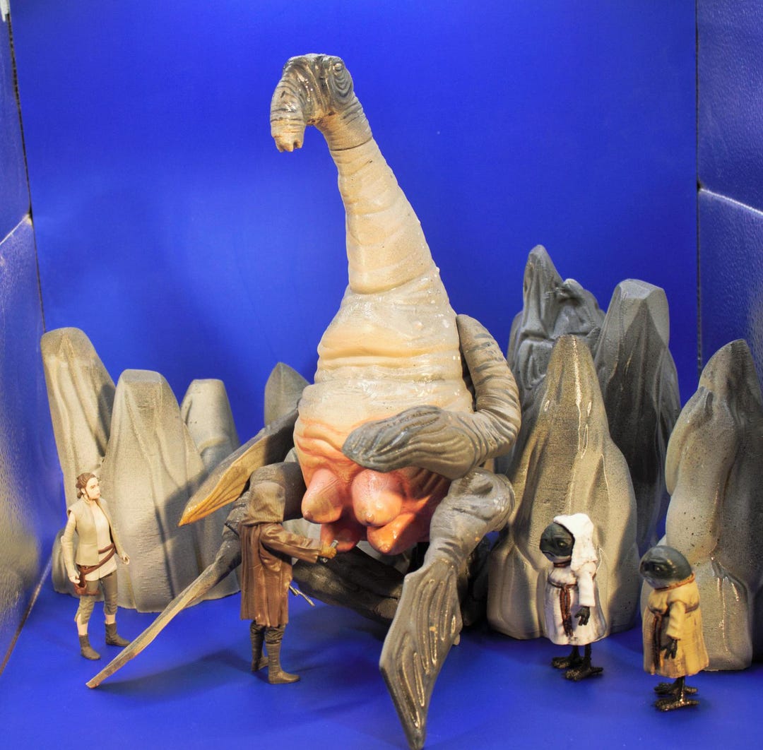 Star Wars Custom Articulated SEA COW for 3.75 Inch - Etsy