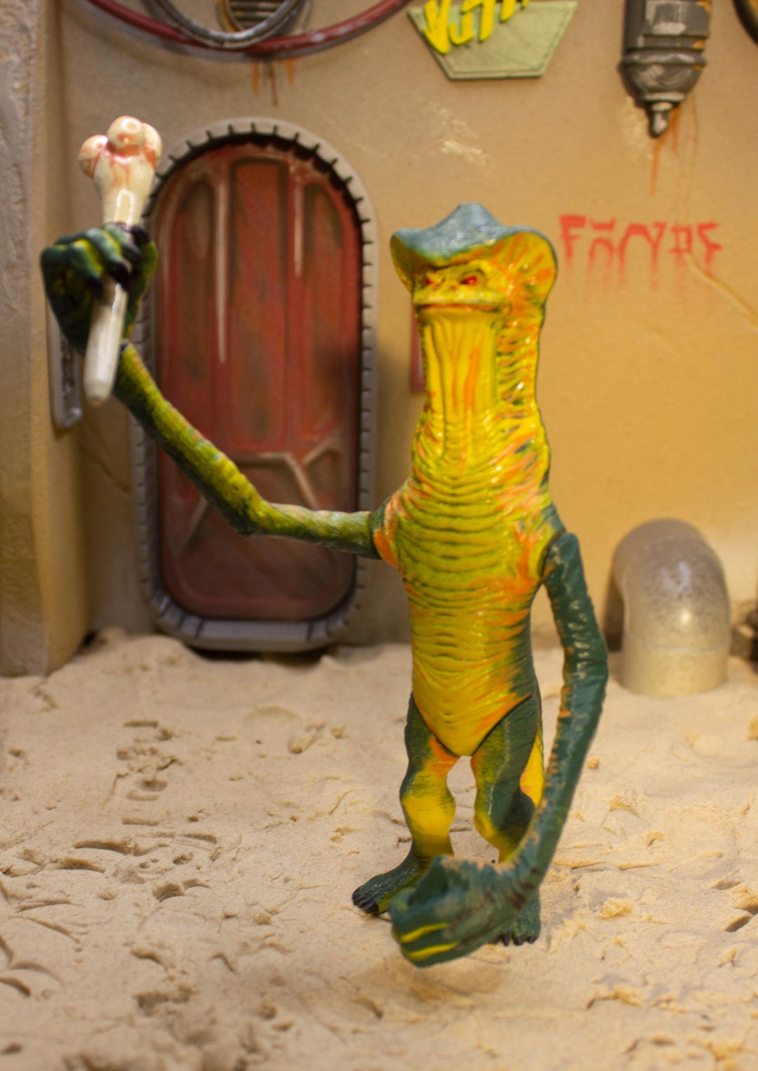 Star Wars Custom Jointed AMANIN 2 Warrior for 3.75inch - Etsy