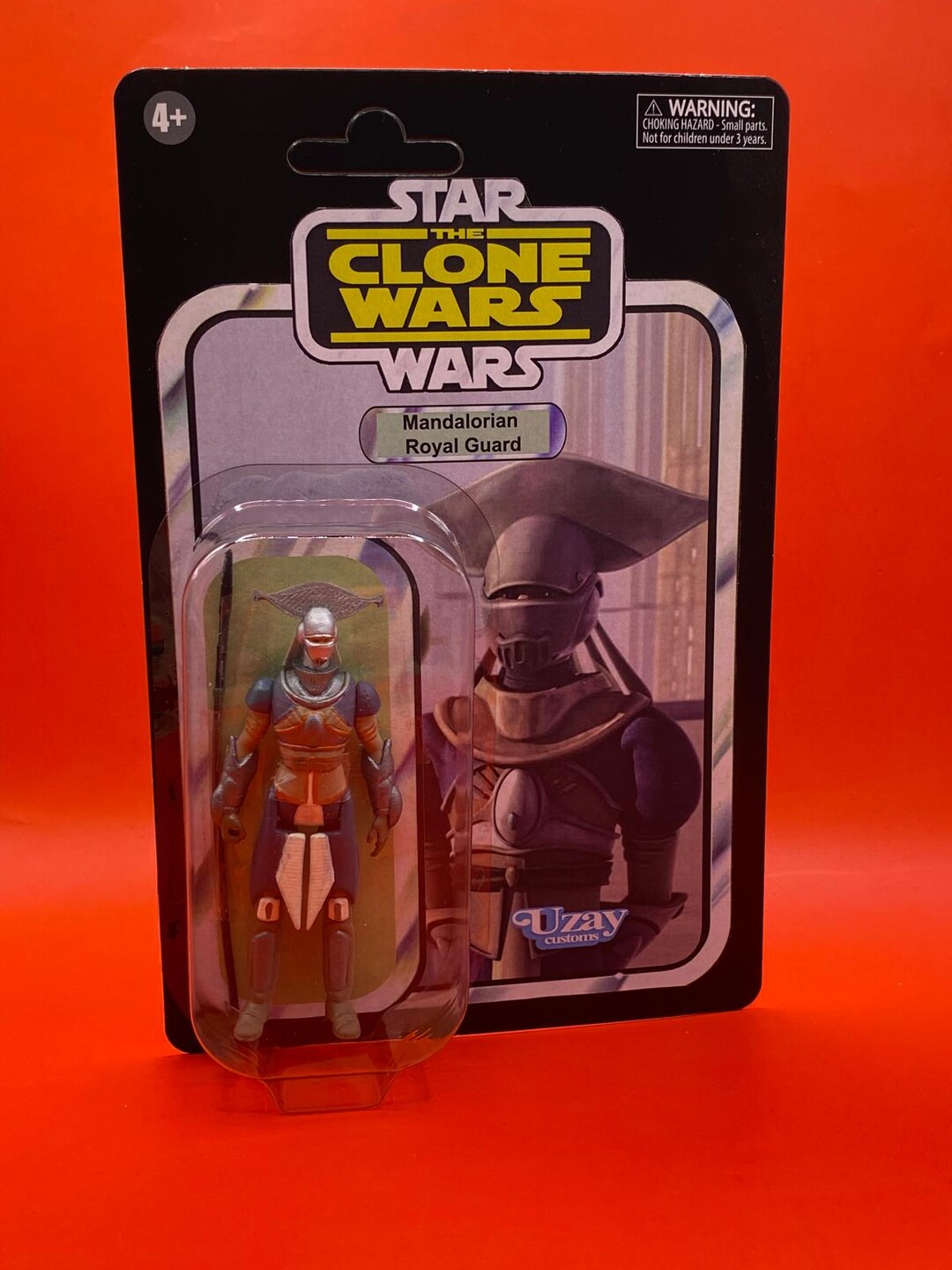 Star Wars Custom Articulated Mandalorian Royal Guard for 3.75 Inch CW ...