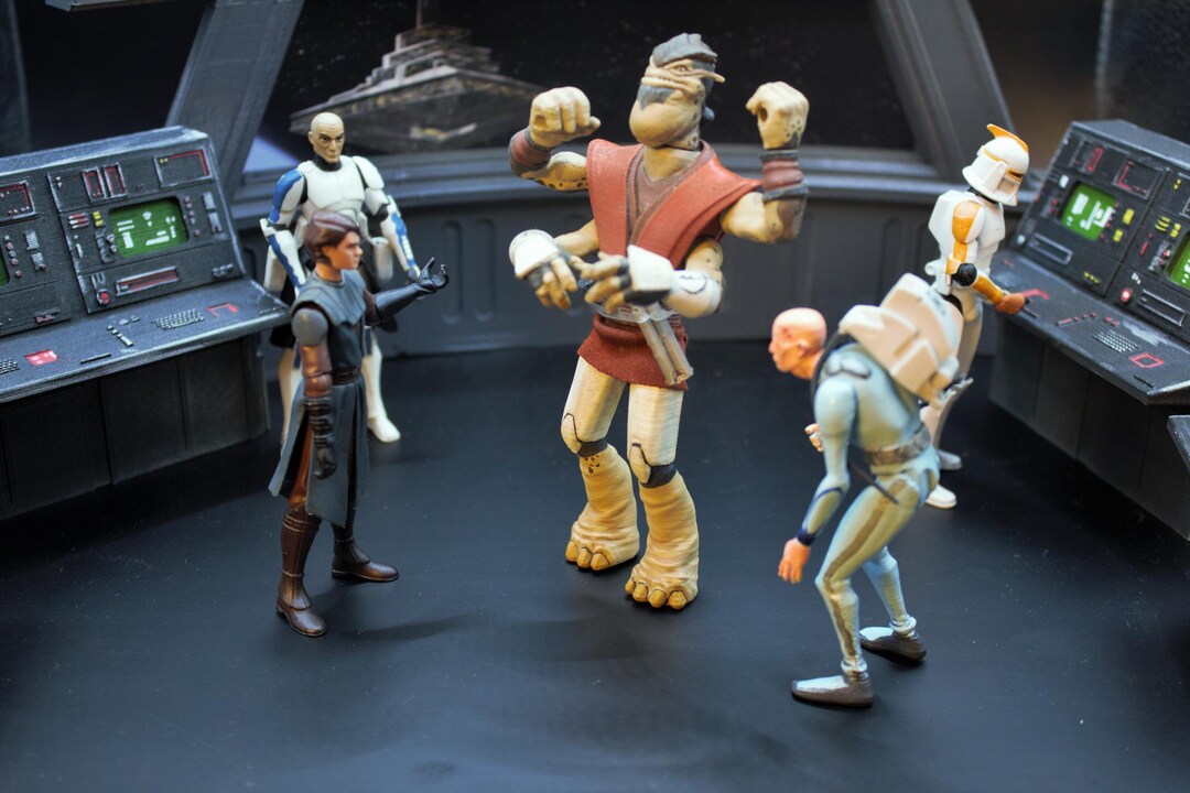 Star Wars Custom Articulated PONG KRELL for 3.75 6 Inch 1:18 ...