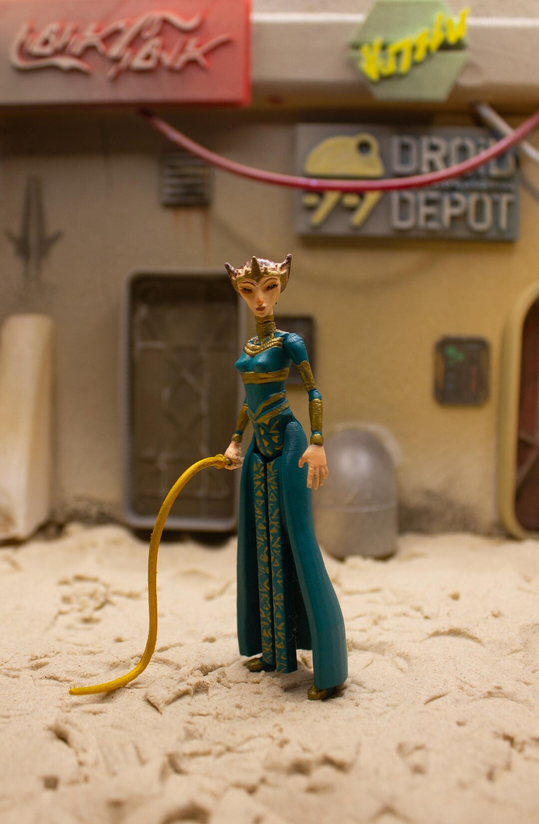 Star Wars Custom Articulated Miraj Scintel 3.75 Inch Clonewar ...