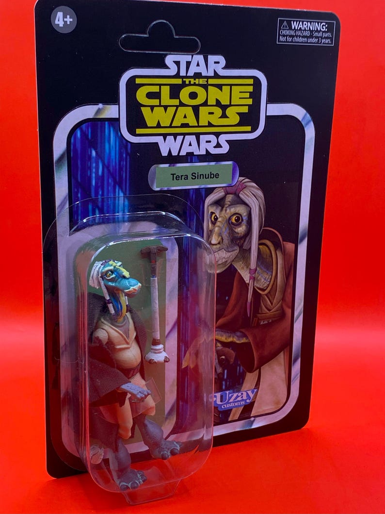 Star Wars Custom Articulated TERA SİNUBE 3,75-6 Inch Clone Wars - Etsy