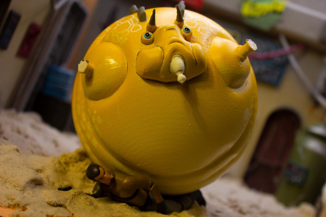 Star Wars Custom Balloon Puffer PIG for 375 Inch 1 Pc - Etsy