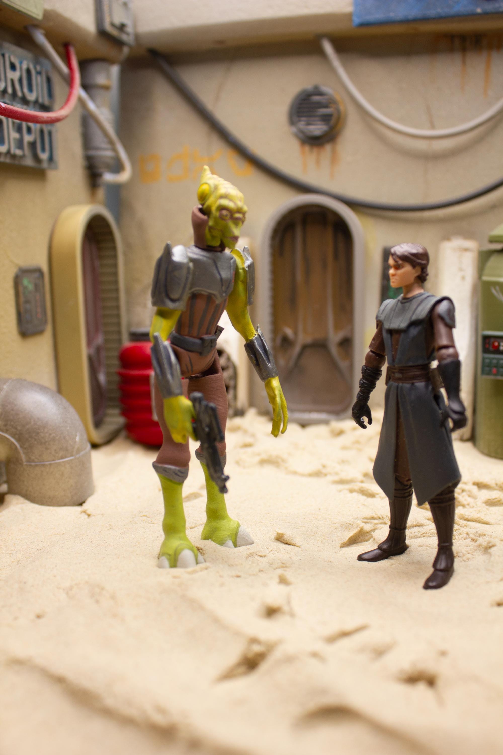 Star Wars Custom Articulated Osi Sobeck for 3.75 and 6 Inch 1pc CW - Etsy