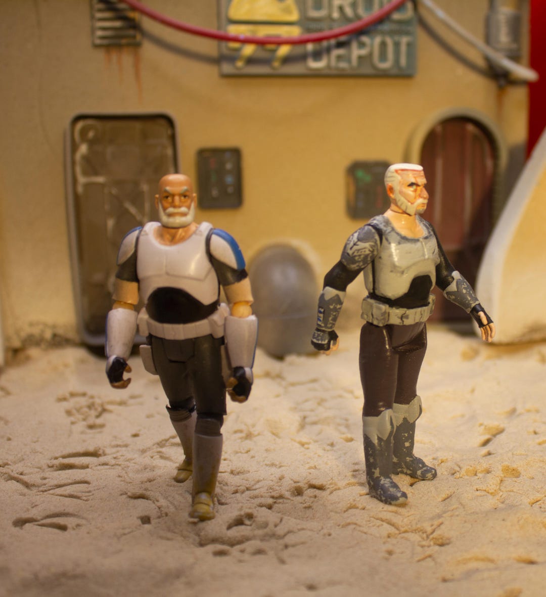 Star Wars Custom Articulated Clone Trooper Wolffe 3,75 Inch the Rebels ...