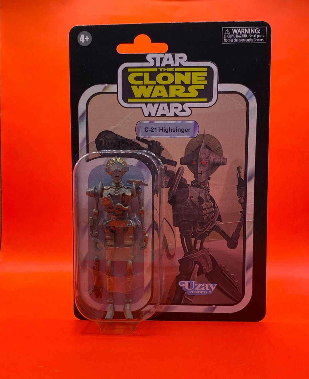 Star Wars Custom Articulated C21 Highsinger 3,75 Inch Clone Wars ...