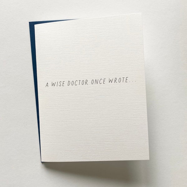 Doctor Cards - Etsy