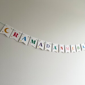 Mini Ramadan Mubarak Banner - Etsy
