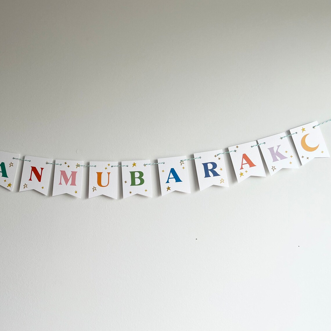 Mini Ramadan Mubarak Banner - Etsy
